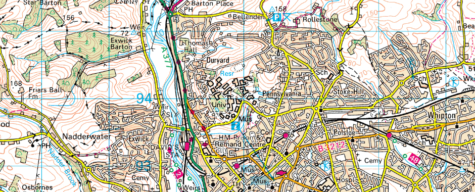 OS Samples - Ordnance Survey Digital Map Tiles
